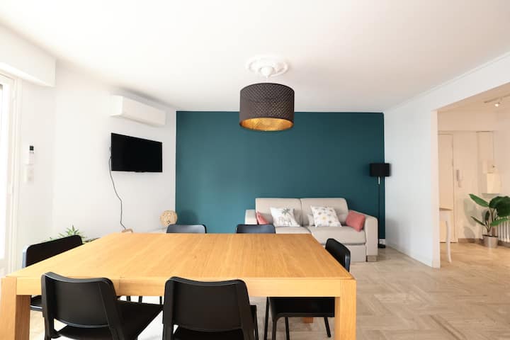 Chez Albertine : Apt 6 Prs, Parking, 200m Plages - Antibes