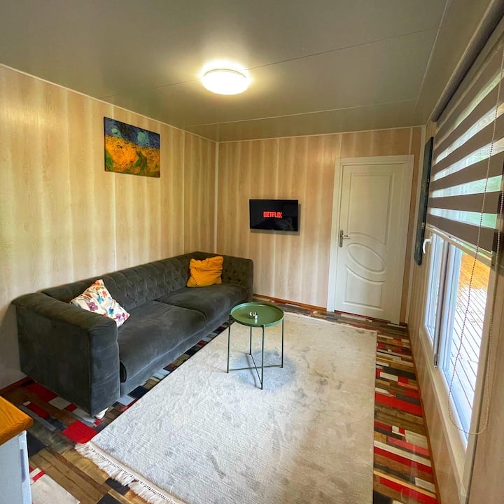 Sapancada Dağın Yamacında Huzurlu Bir Tiny House - Başiskele