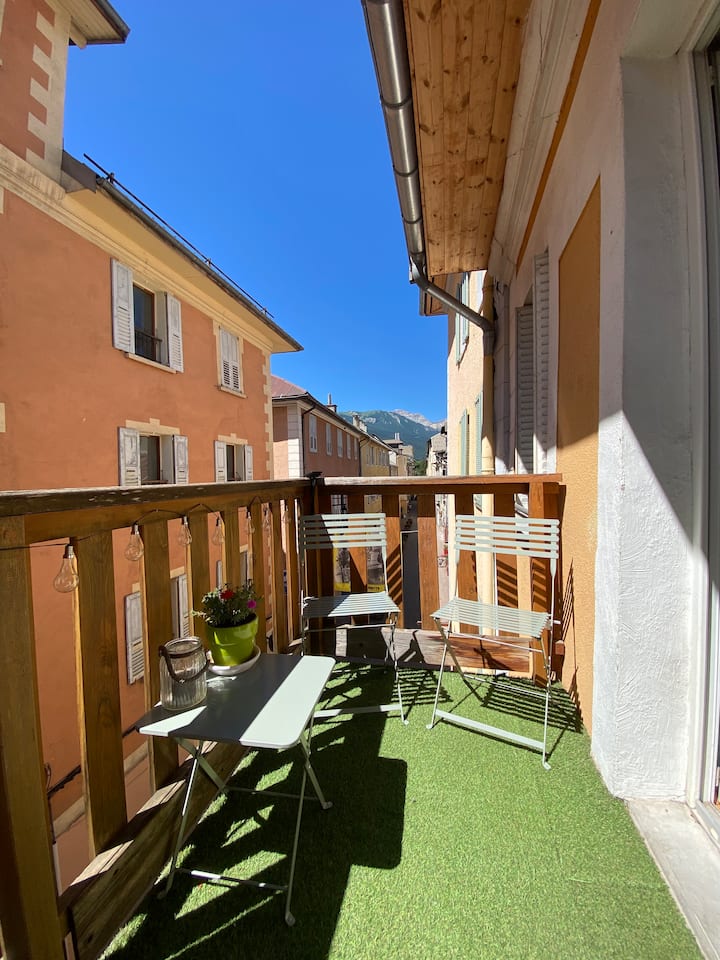 Duplex 60 M2 Centre Ville Avec Balcon, 5 Personnes - Barcelonnette