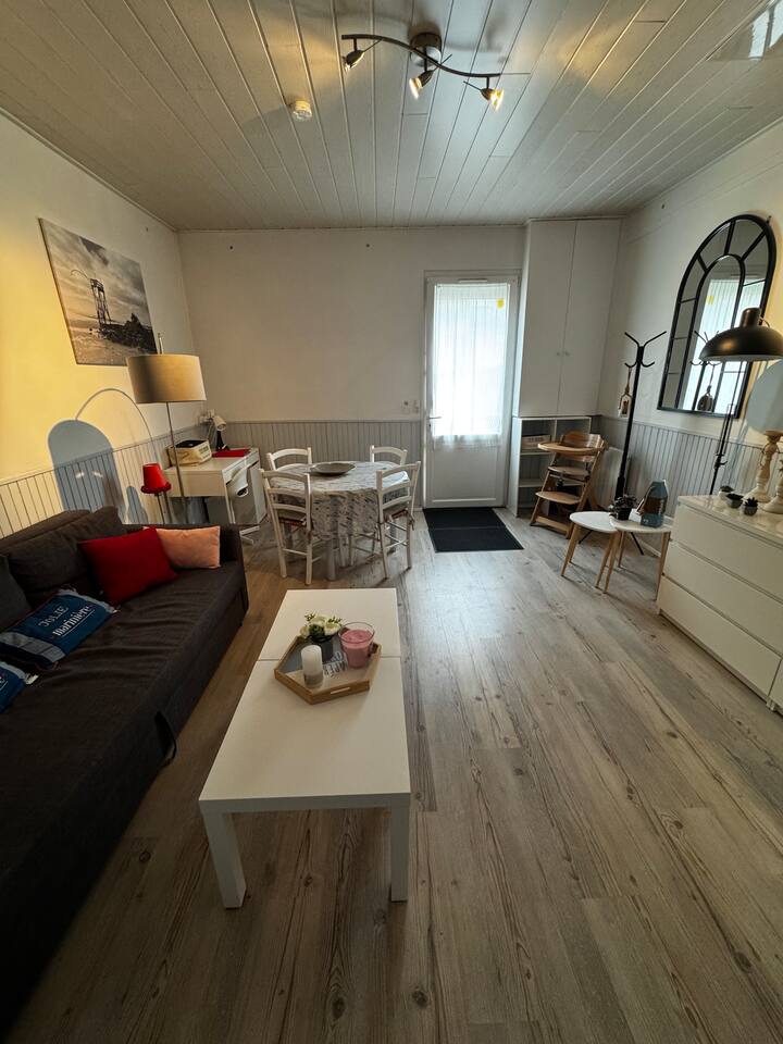 Maison 47m² Meublée 200m Plage - La Bernerie-en-Retz