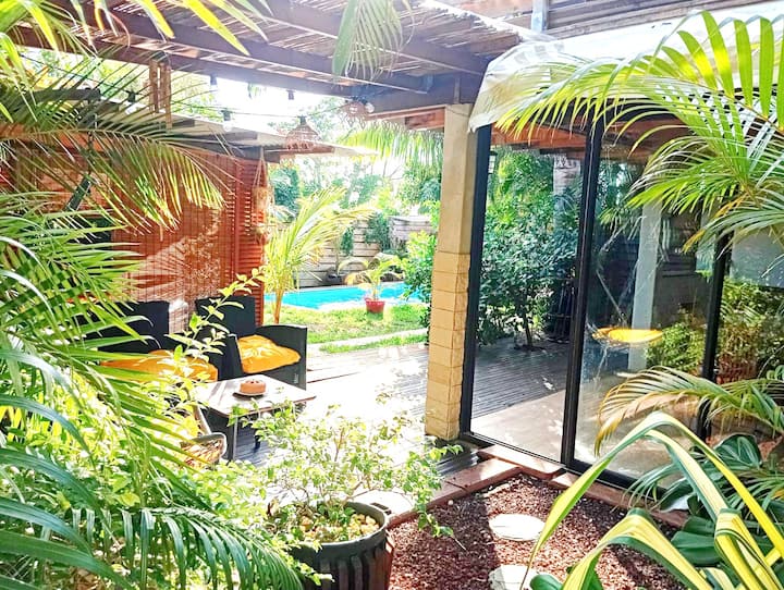 Spacieuse Maison Piscine & Spa - La Réunion