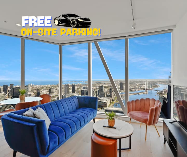 L50+ Seaview |2baths| Onsite Parking, Pool (S59b) - Melbourne
