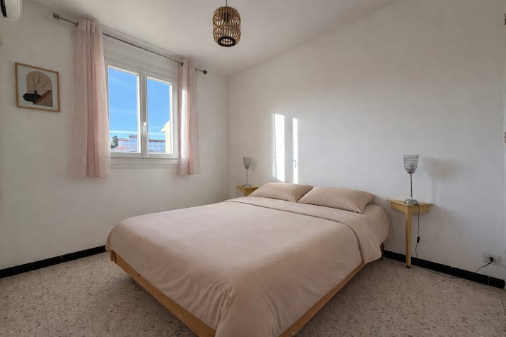 Appartement T3 Climatisé - Saint-Pierre-la-Mer