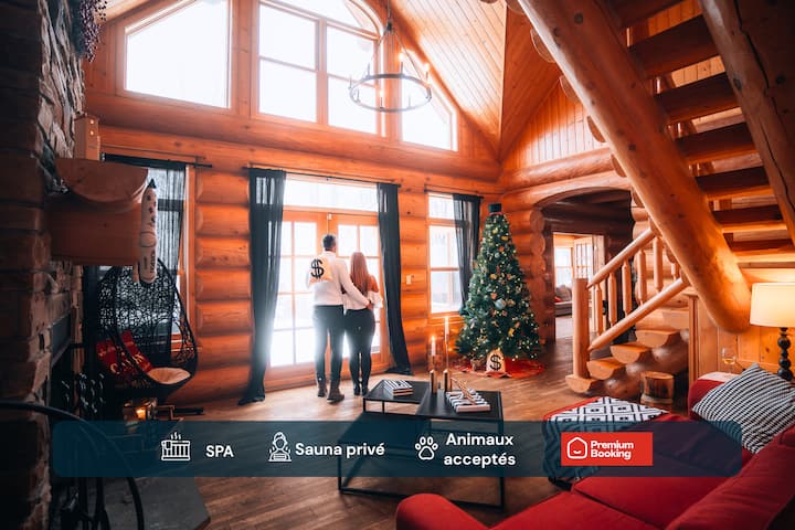 Monopoly | Spa & Sauna Privé | Raquettes à Neige - Saint-Sauveur