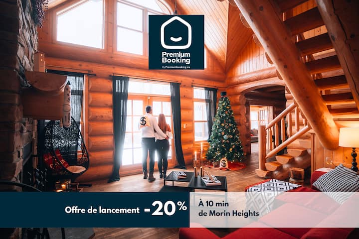 Monopoly | Spa & Sauna Privé | Raquettes à Neige - Saint-Sauveur