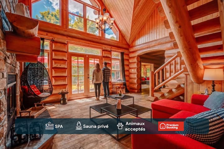 Monopoly |Spa & Sauna Privés, Piscine, Lac Fiddler - Saint-Sauveur