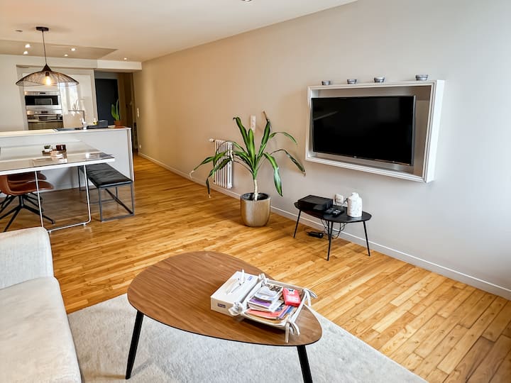 L'arsenal - Confortable & Charmant - Proche Gare - 렌