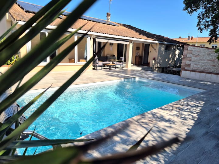 Casa L'alzina Paradis Privé Sur Thuir Piscine - Thuir