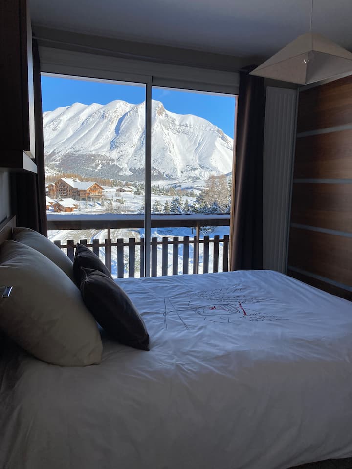 Le Top ! 60 M² Vue Dominante 6 Pers. Pied Pistes - Super Dévoluy