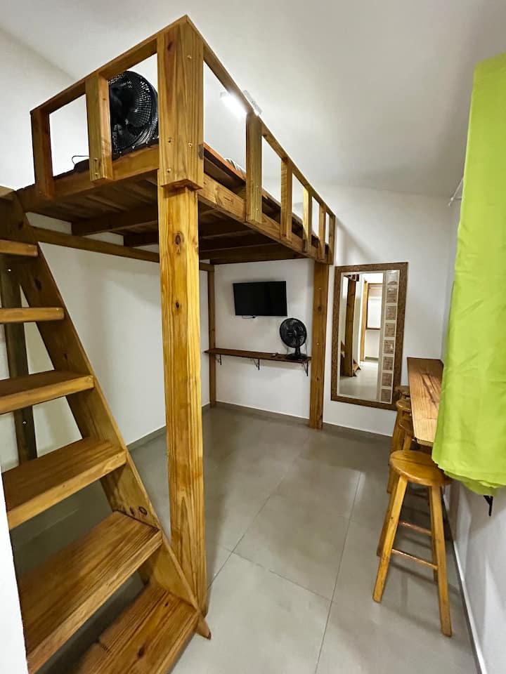 Loft 04 Com Cama Mezanino E Vista Para Natureza - Laguna