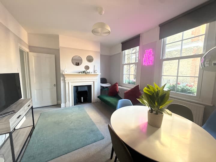 Budget 3-bed Flat London • Sleeps 7 • Great Links - Londres