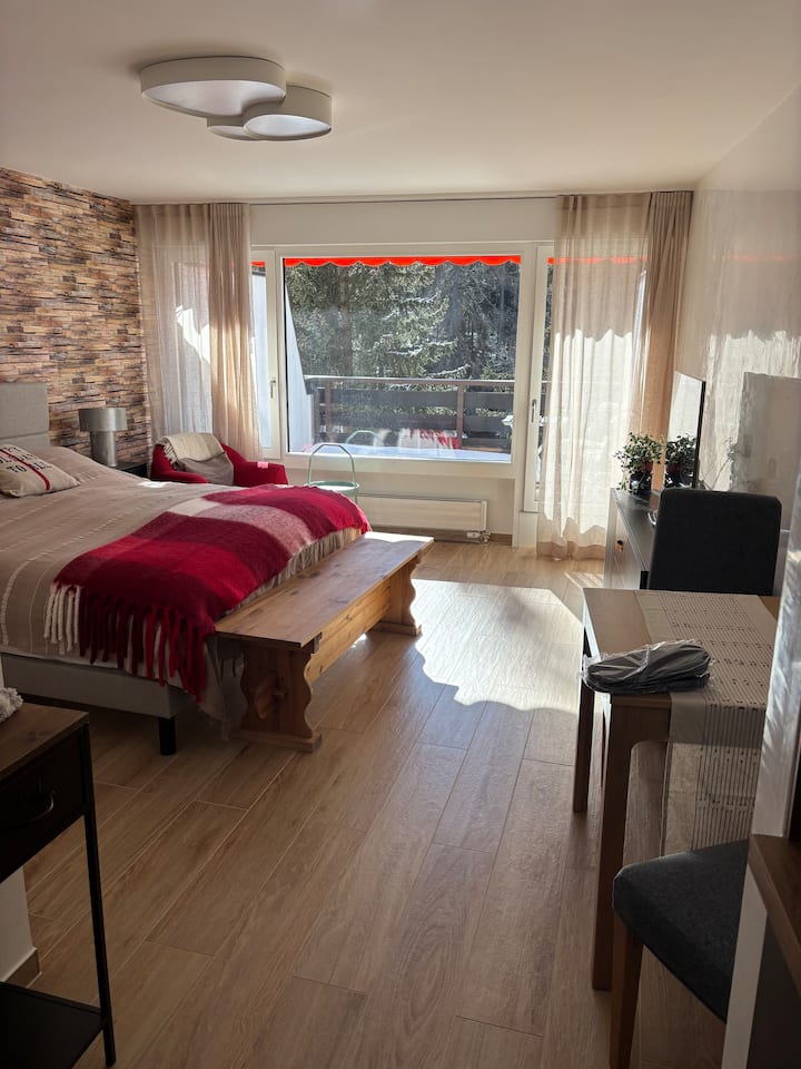 Plein Centre! Charmant Studio Au Coeur De Crans - Crans-Montana