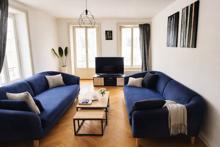 Appart. 132m² Vue Lac Et Montagnes. En Face Du Lac - Montreux