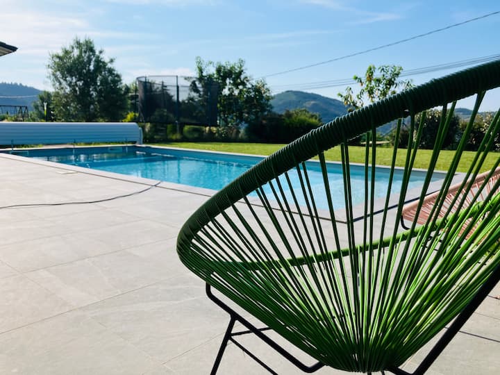 Villa Et Sa Vue D Exception Classe 4 éToiles - Ardèche