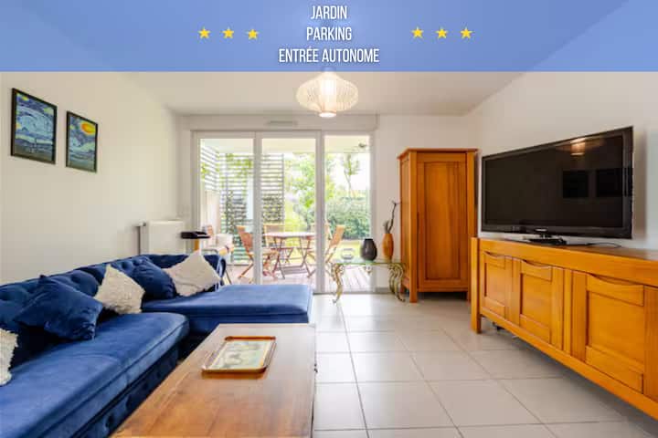 * Jardin Secret * Golf & Lac - Parking - Wifi - Tournefeuille