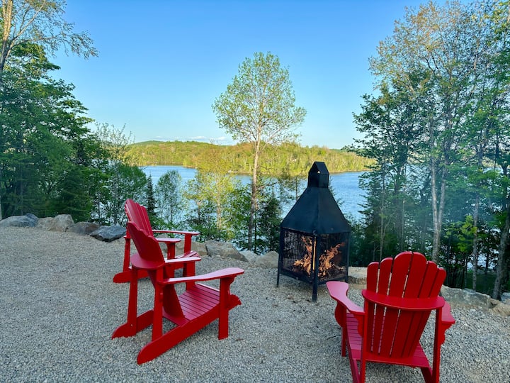Luxurious Panoramic View Beach Lake Spa Gaming - Québec
