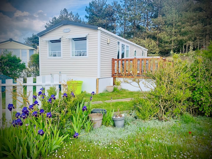 Grand Bungalow Avec Un Accès Privé à La Plage P84 - Camiers