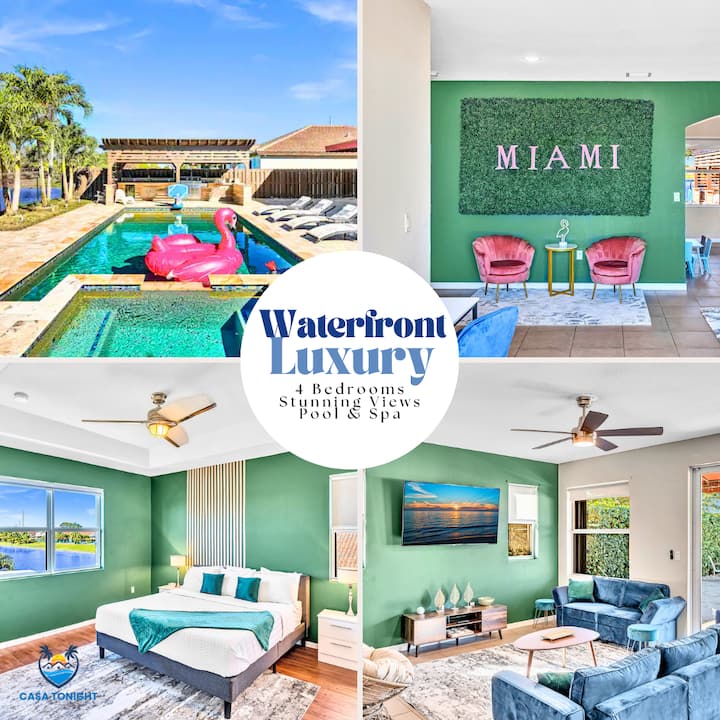 Serene Lakeview Home W/ Pool, Spa & Outdoor Bbq - Homestead, FL