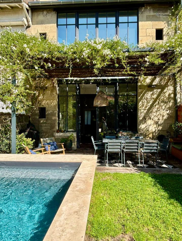 Maison De Caractère Avec Piscine Proche Centre - Bordeaux
