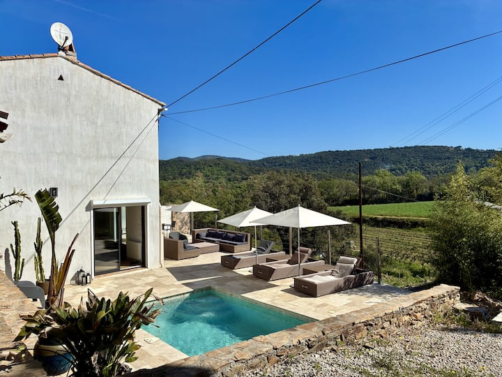 Villa Avec Piscine Privée & Clim Près De St-tropez - Cogolin