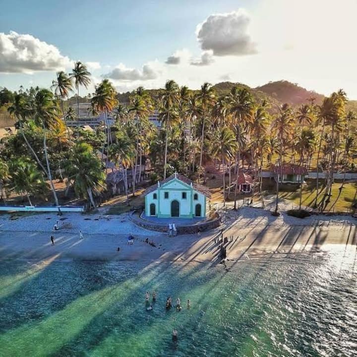 Apê ÂNcora Azul | Conforto E Mar Em Carneiros - Praia dos Carneiros