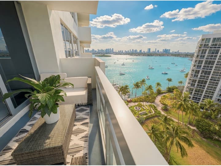 Miami Beach 1br | 2 Pools | Gym | Waterfront - South Beach, FL