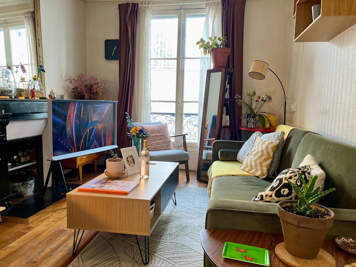 Appartement Cosy Et Design Ménilmontant - Paris