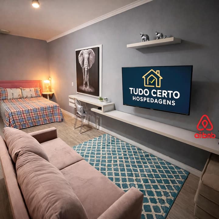 Loft Novo+1qto+wi-fi+1vaga Em Gaspar-3km Blumenau. - Gaspar