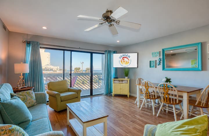 1block To Main St-3bd Oceanview-large Balcony - North Myrtle Beach, SC