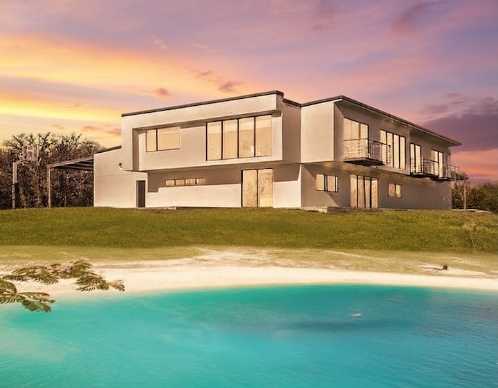 9200sqft Pure Lux W Pool/spa Near Sandy Beach! - Lake Murray, OK