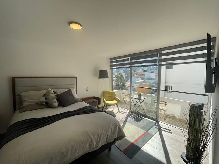 Loft A 2 Calles Del ÁNgel De La Independencia - Mexico City