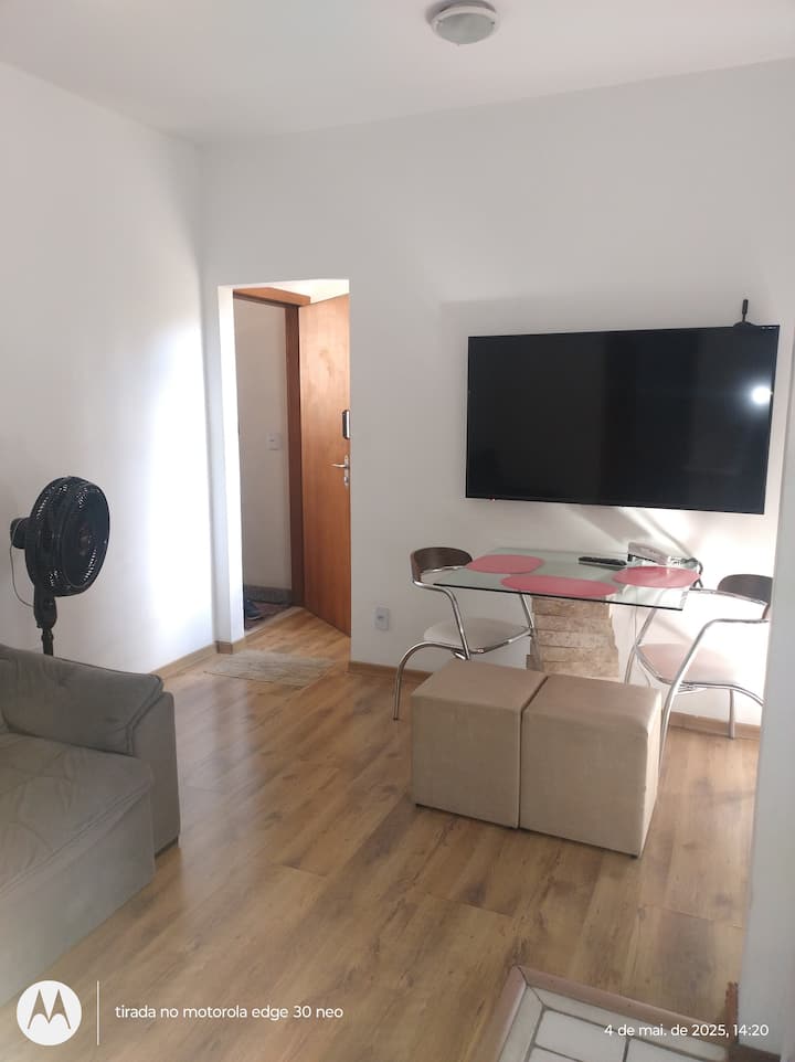 Ap Garagem/ar Condicionado/lourdes/cama King Size. - Belo Horizonte