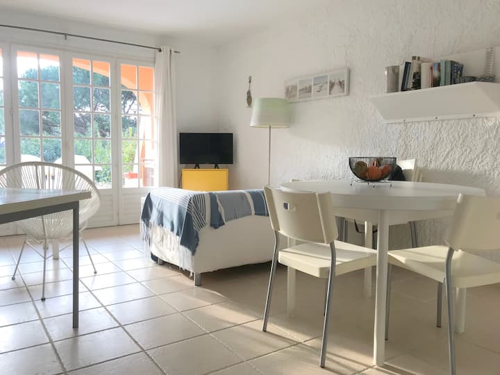 Coquet Mas Climatisé à 300 M De La Plage De Gigaro - La Croix-Valmer