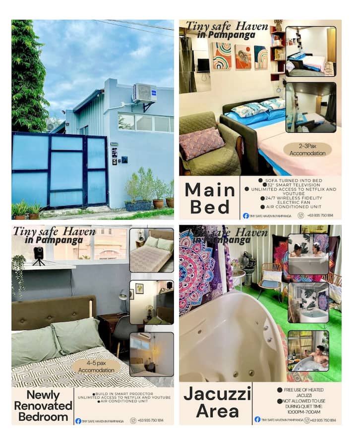 Tiny House With Heated Jacuzzi, San Fernando Pmp - Bacolor