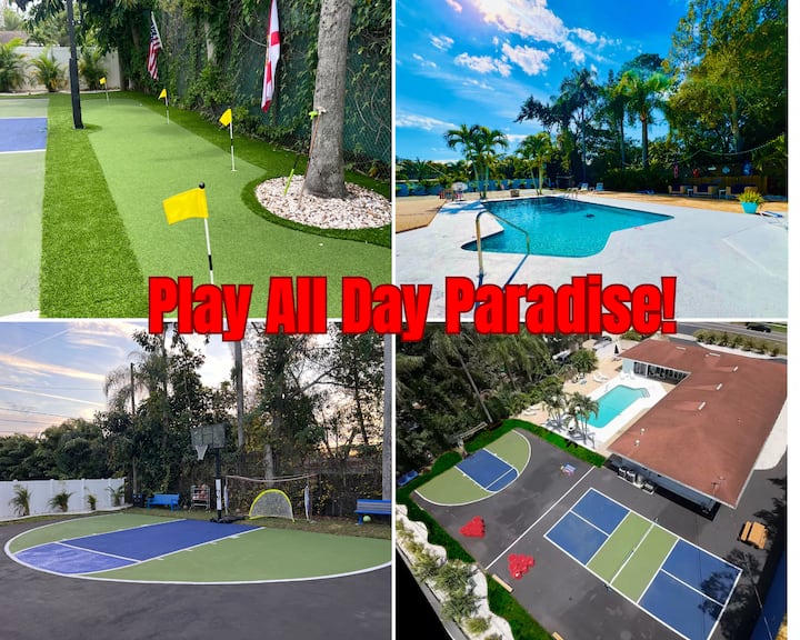 Fl Gem! Xl-pool | Pickleball |
B-ball & More! - Clearwater, FL