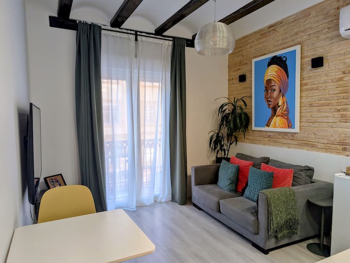 Boutique 1-br Apt | Valencia Center & Station - Torrent