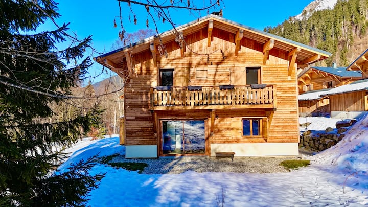 Chalet 3 Chambres Avec Vue Montagne - Les Contamines-Montjoie