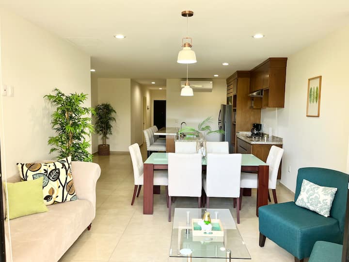 Condominio Familiar Con Alberca Y Playa A 2 Min - 마사틀란