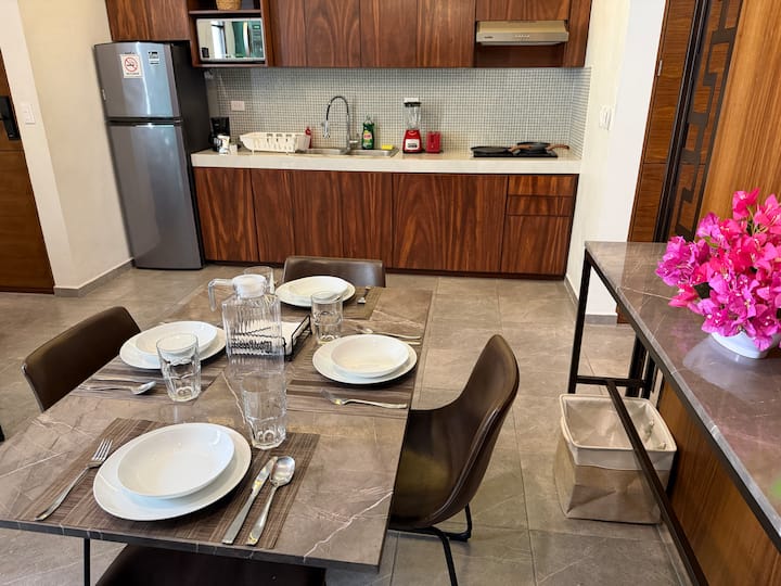 Penca Suites (T73) Moderno Premium Pileta Maya - Valladolid, Mexico