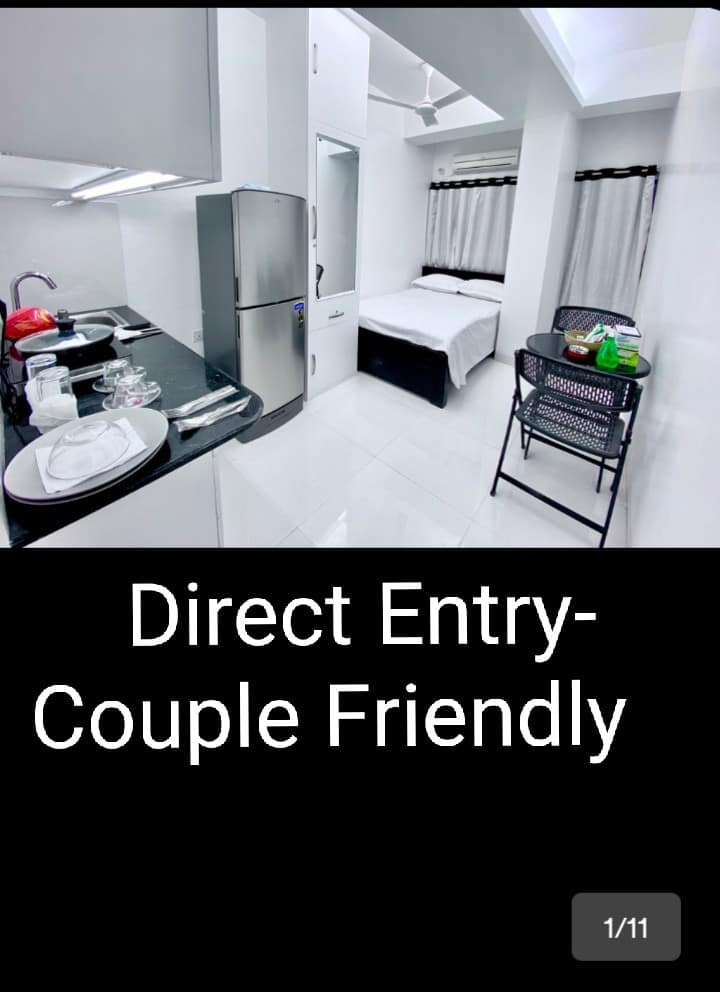 Direct Entry- Couple Friendly Safe Studio Flat - Dacca