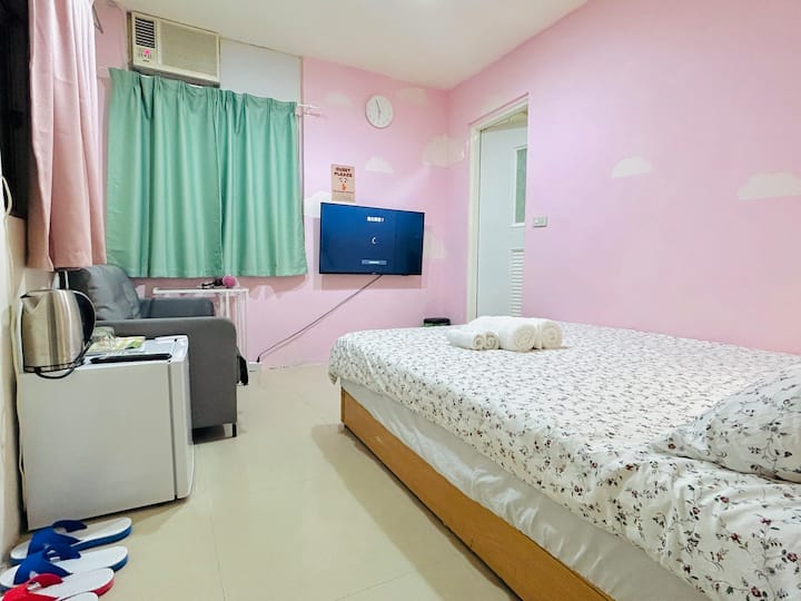 介B/5minwalktomrt/2fnolift/privateunit/netflix/wifi - New Taipei City