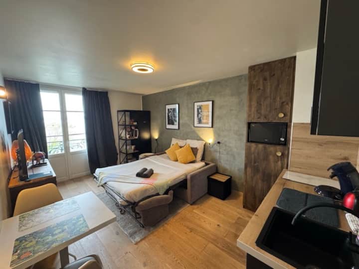 «Le Chaplin» Face Au Lac Léman, Studio De Charme - Évian-les-Bains