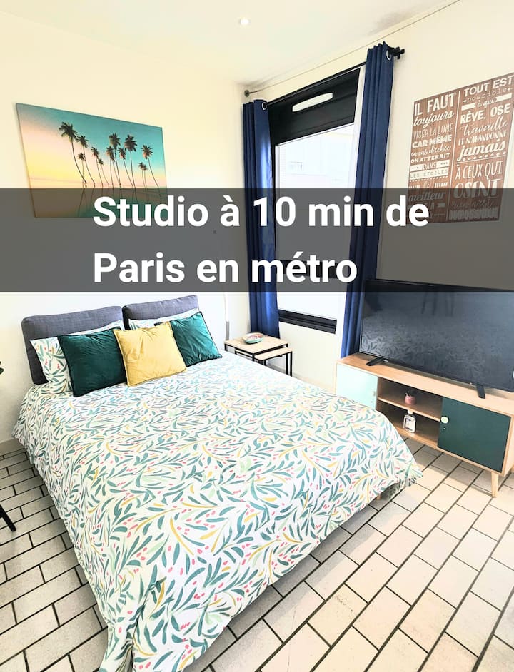 Métro à 5 Min - Montreuil