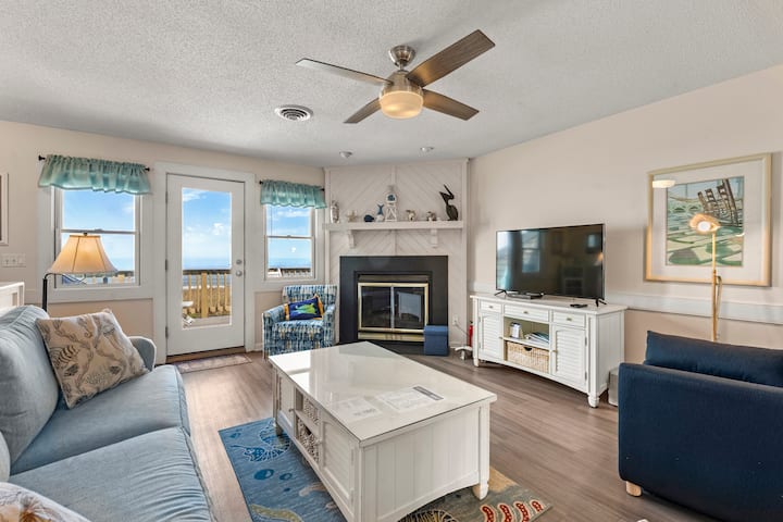 Whispering Sands #5: Oceanfront, Shared Pool - Nags Head, NC