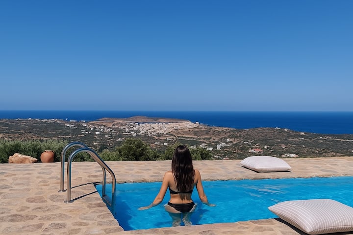 Althea Luxury Villa By Breathtaking View - Agios Nikolaos