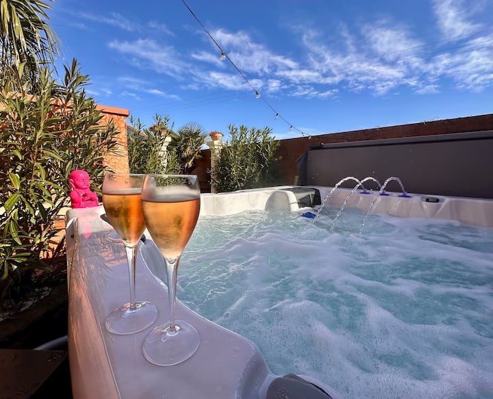 Spa, Loisirs & Piscine à L’hacienda Soléa - Auterive