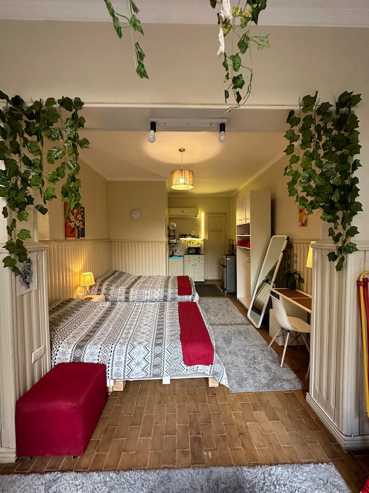 A Sunny Studio In Downtown | 10 Min To Tahrir #N34 - Kairo