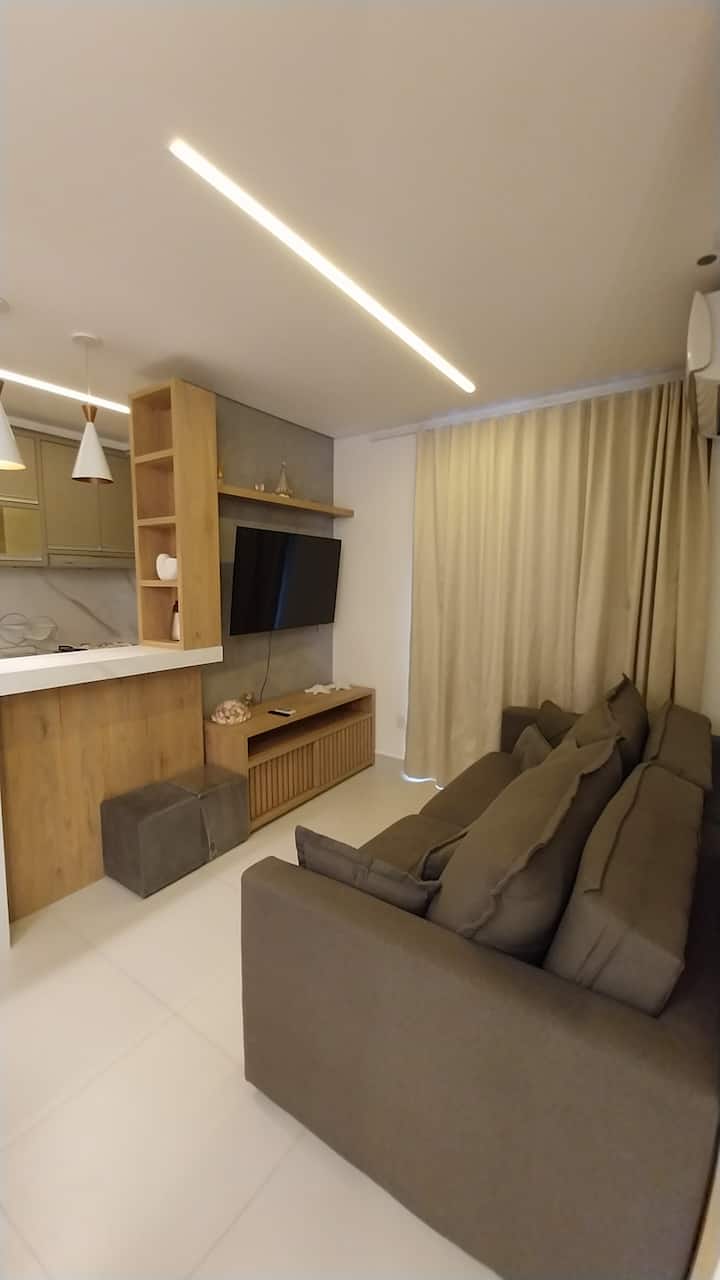 Ap Com Ar E Tela  Martim Praia  Clube - Caraguatatuba