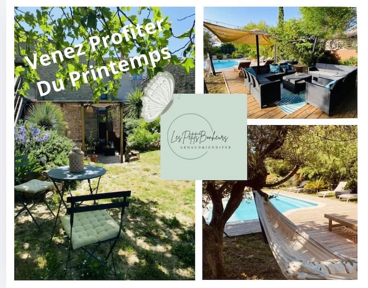 «&nbsp;Gîte Les Petits Bonheurs&nbsp;» à Villegailhenc - Occitanie