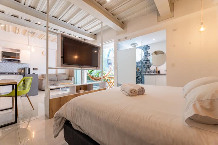 Utopía 1.east-calm Loft•optical Fiber•selfcheckin - Medellín